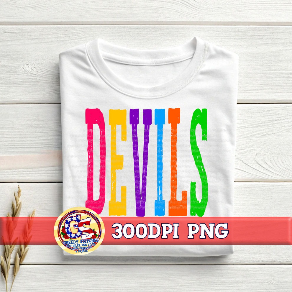 Tall Devils PNG – Greedy Stitches